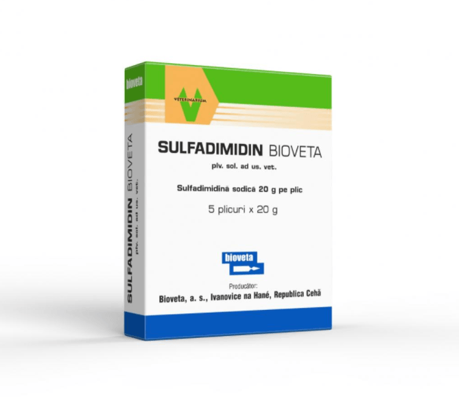 SULFADIMIDIN X 20 GR Sacket - Sulfadimidine, coccidiosis treatment