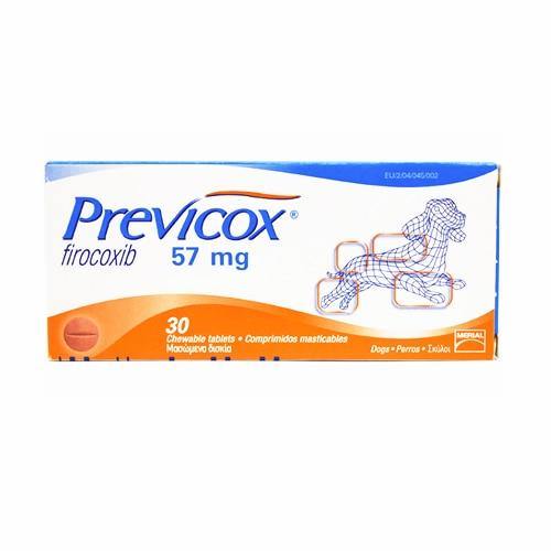 Previcox (Firocoxib) Chewable Tablets for Dogs 57/227mg